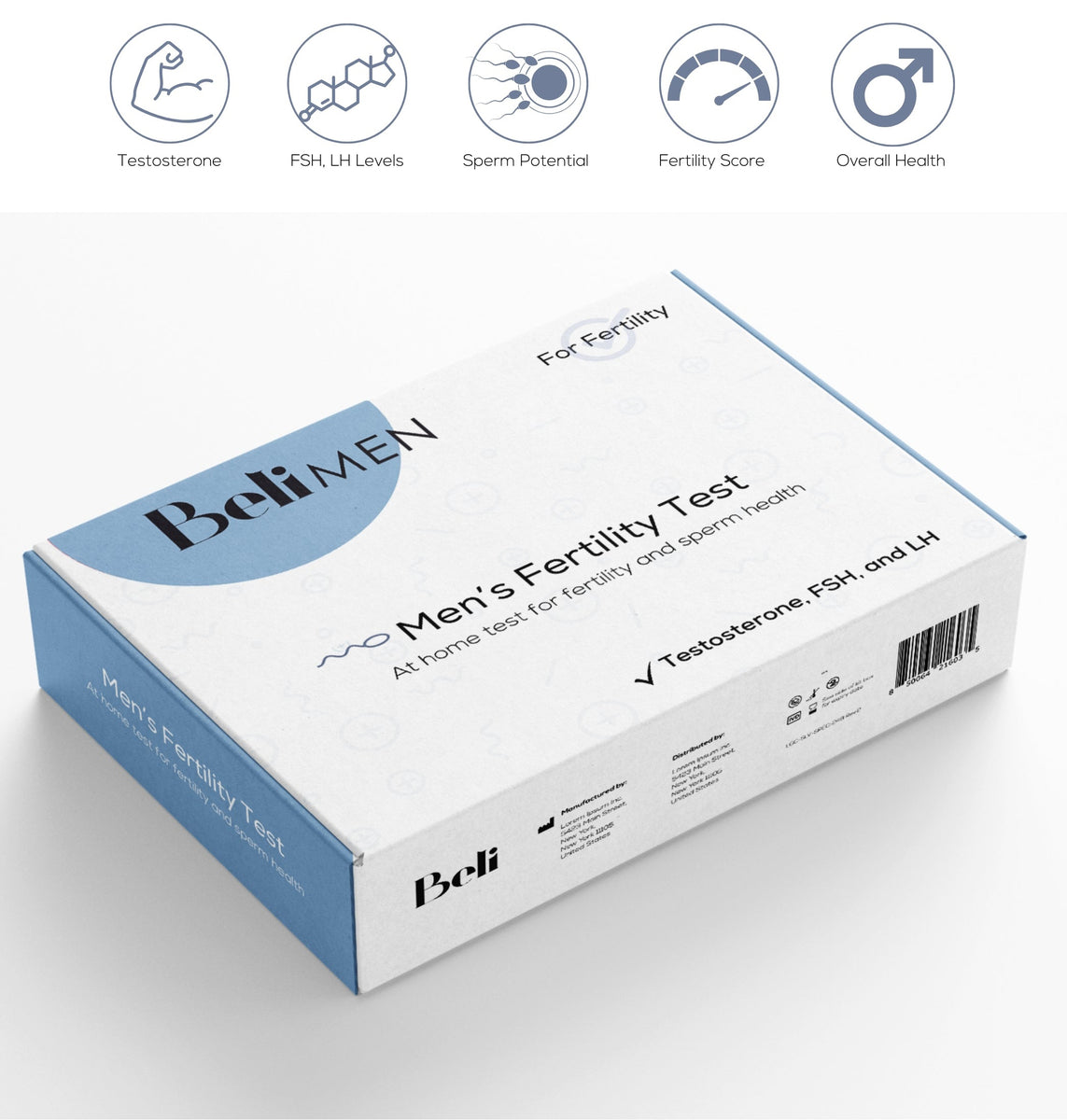 At-Home Men's Fertility Test I Beli